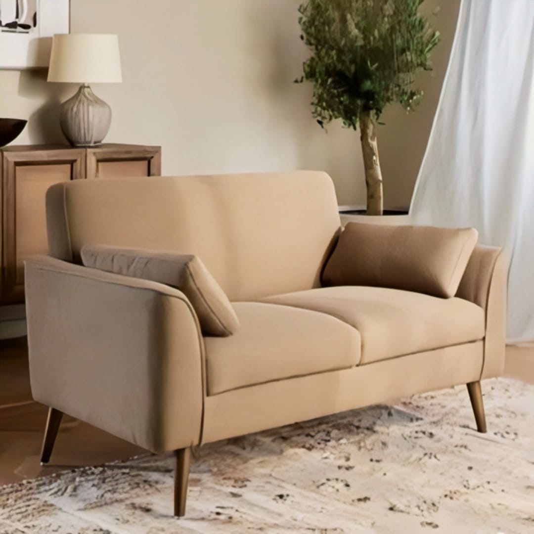 Baflya 2 Seater Sofa Boucle Fabric – Idealwoods Furniture