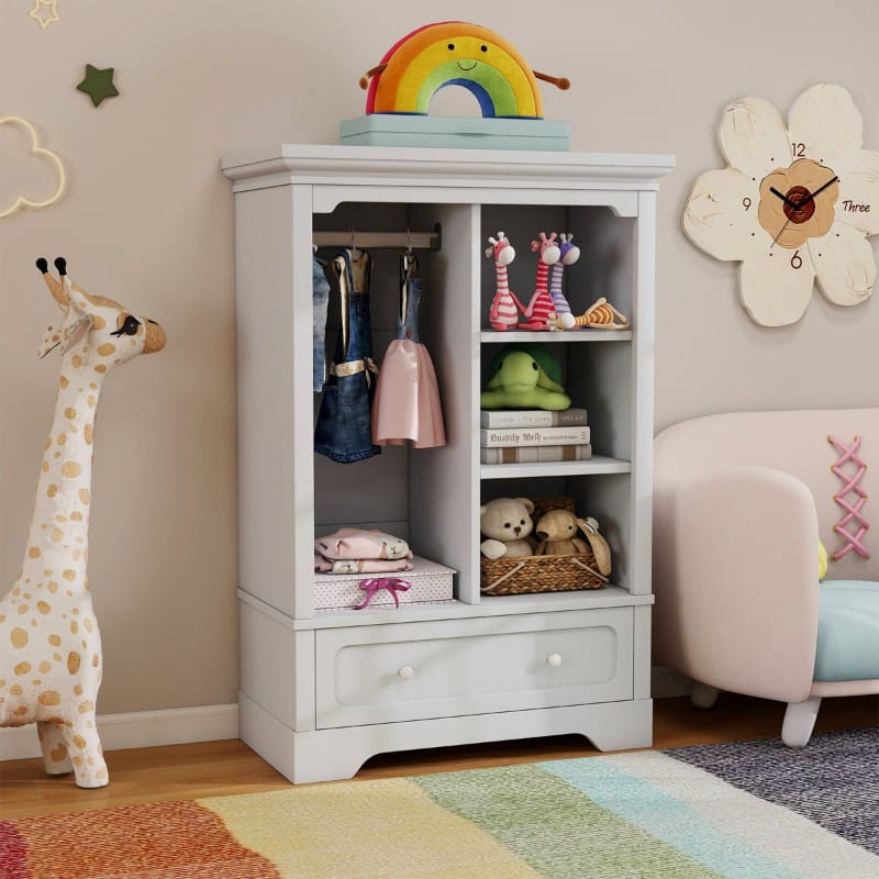 Alba Kids Wardrobe/Cupboard – Idealwoods Furniture